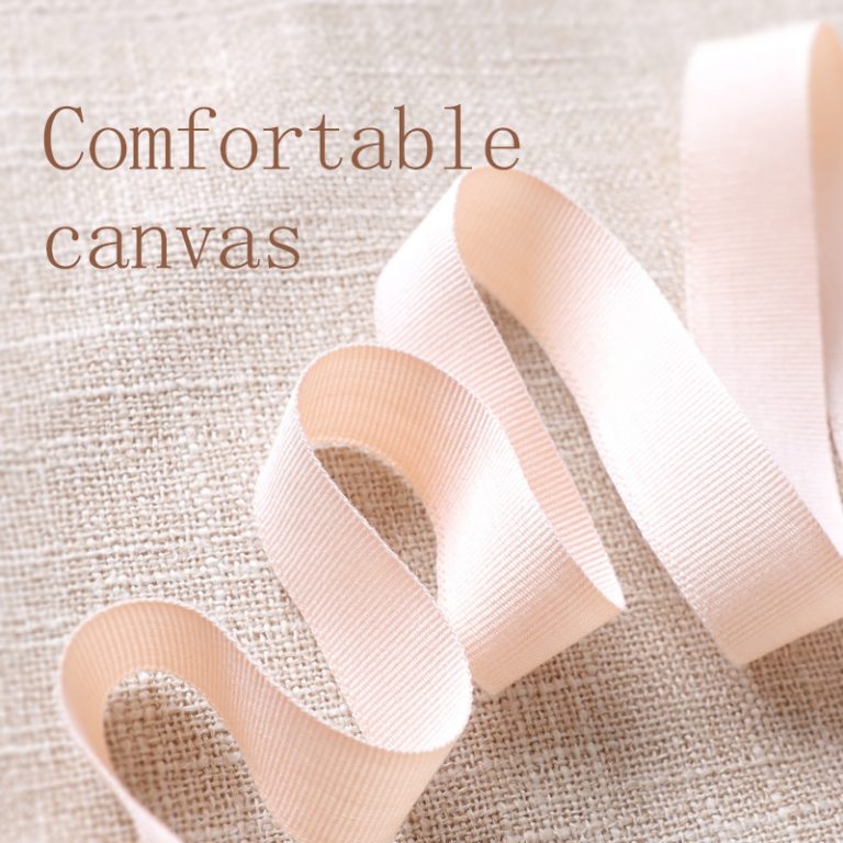Ballet Shoe Ribbons In Canvas | Heart and sole